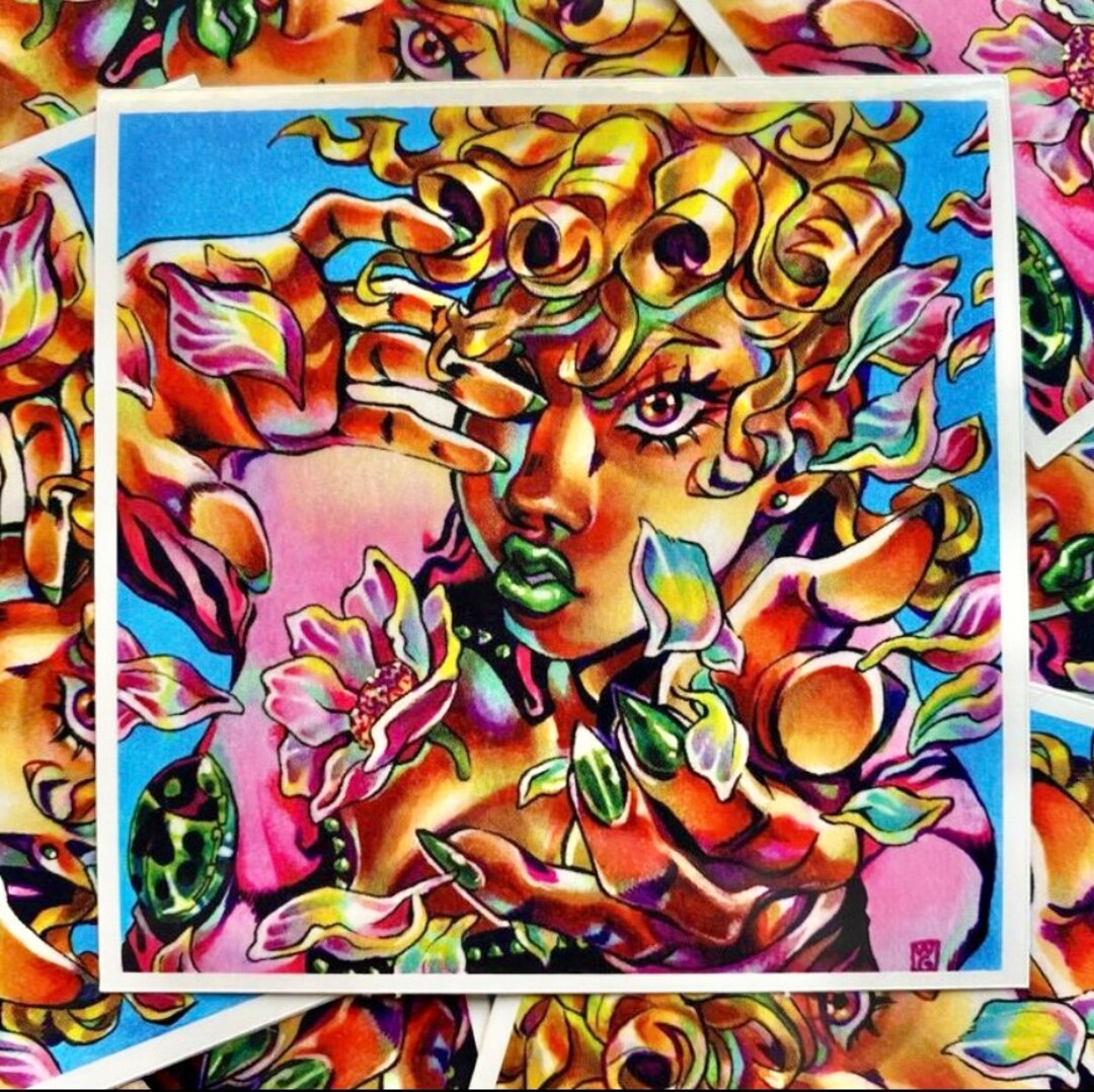 Giorno Sticker, JJBA, Jojo’s Bizzare Adventure - Etsy