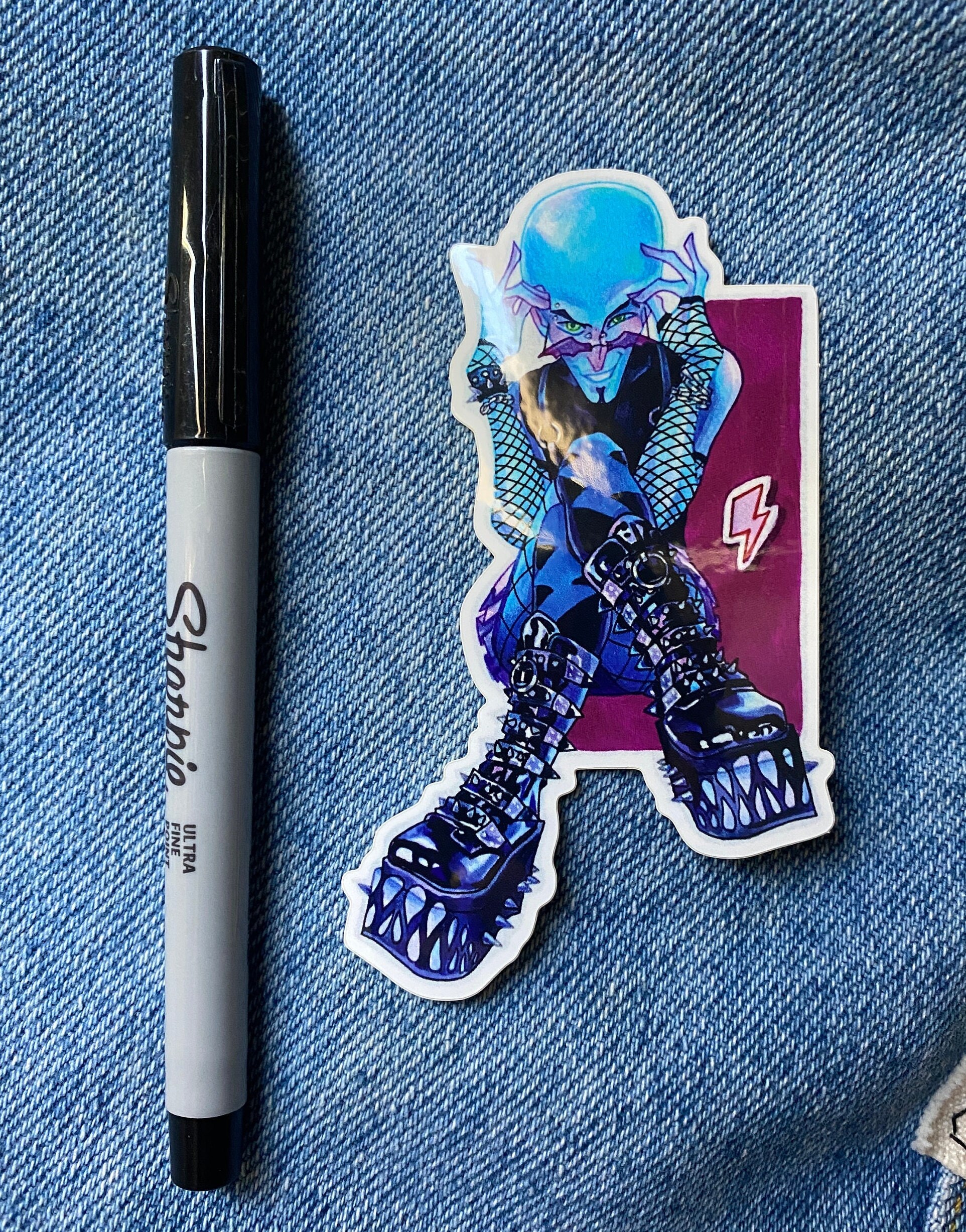 Megamind Sticker - Etsy
