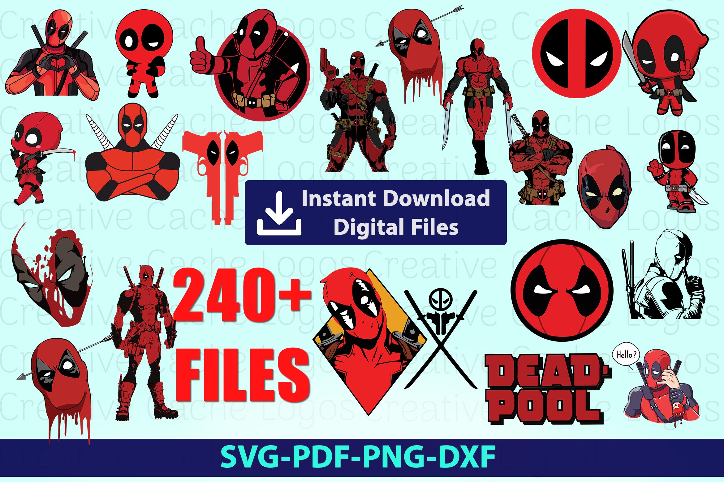 Deadpool Svg, Deadpool Png, Deadpool Sublimation Svg, Deadpool ...