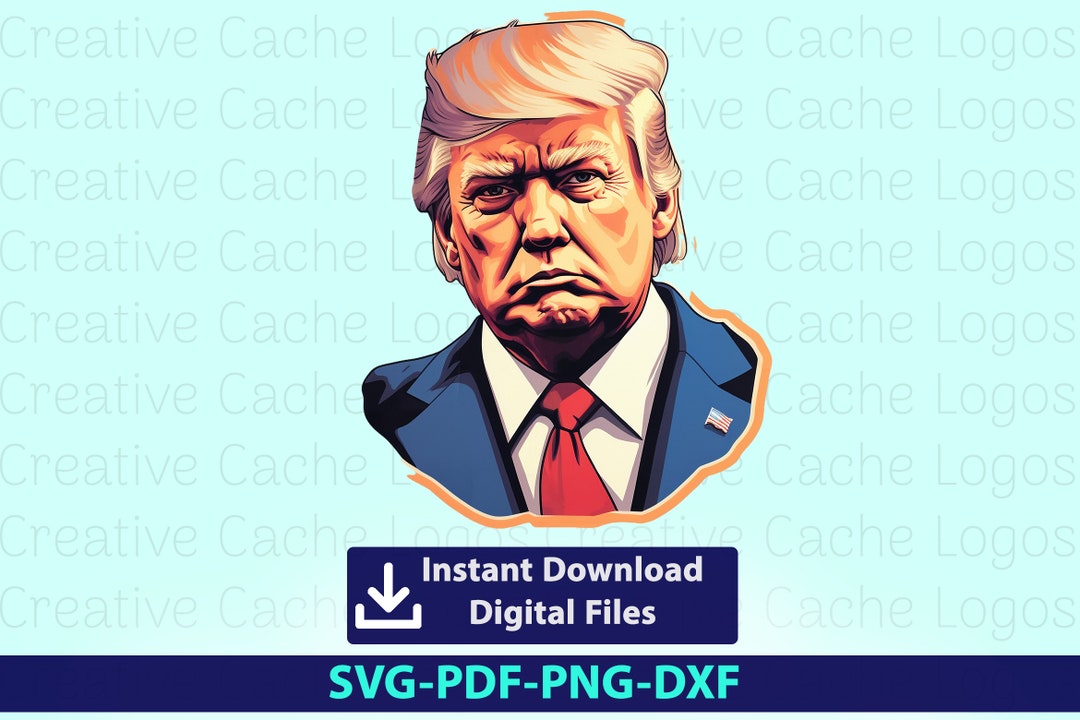 Donald Trump Png Design, Trump 2024 Png, TRUMP Shot, Trump Fight Png ...