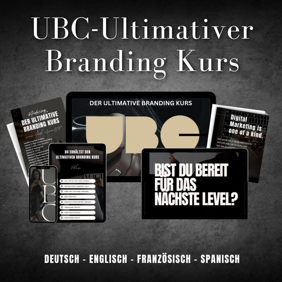 UBC - Ultimate Branding Course - Etsy
