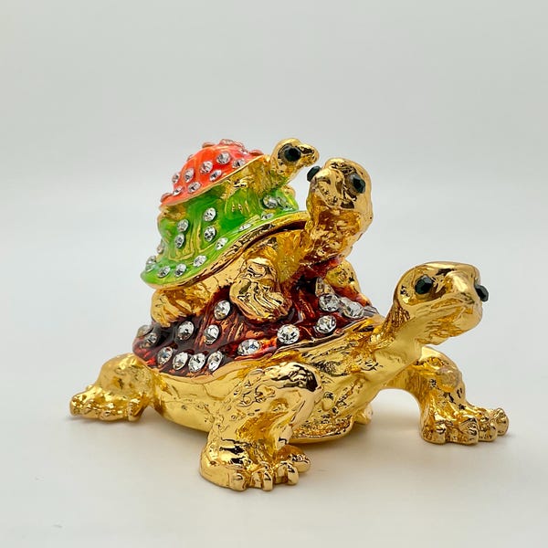 Turtle Jewelry Box - Etsy