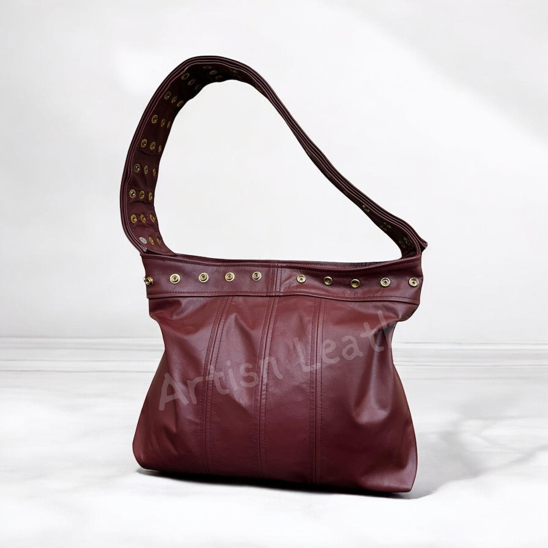 Veronica Mars Bag Burgundy Red Vinyl Women's Designer Bag Leather ...