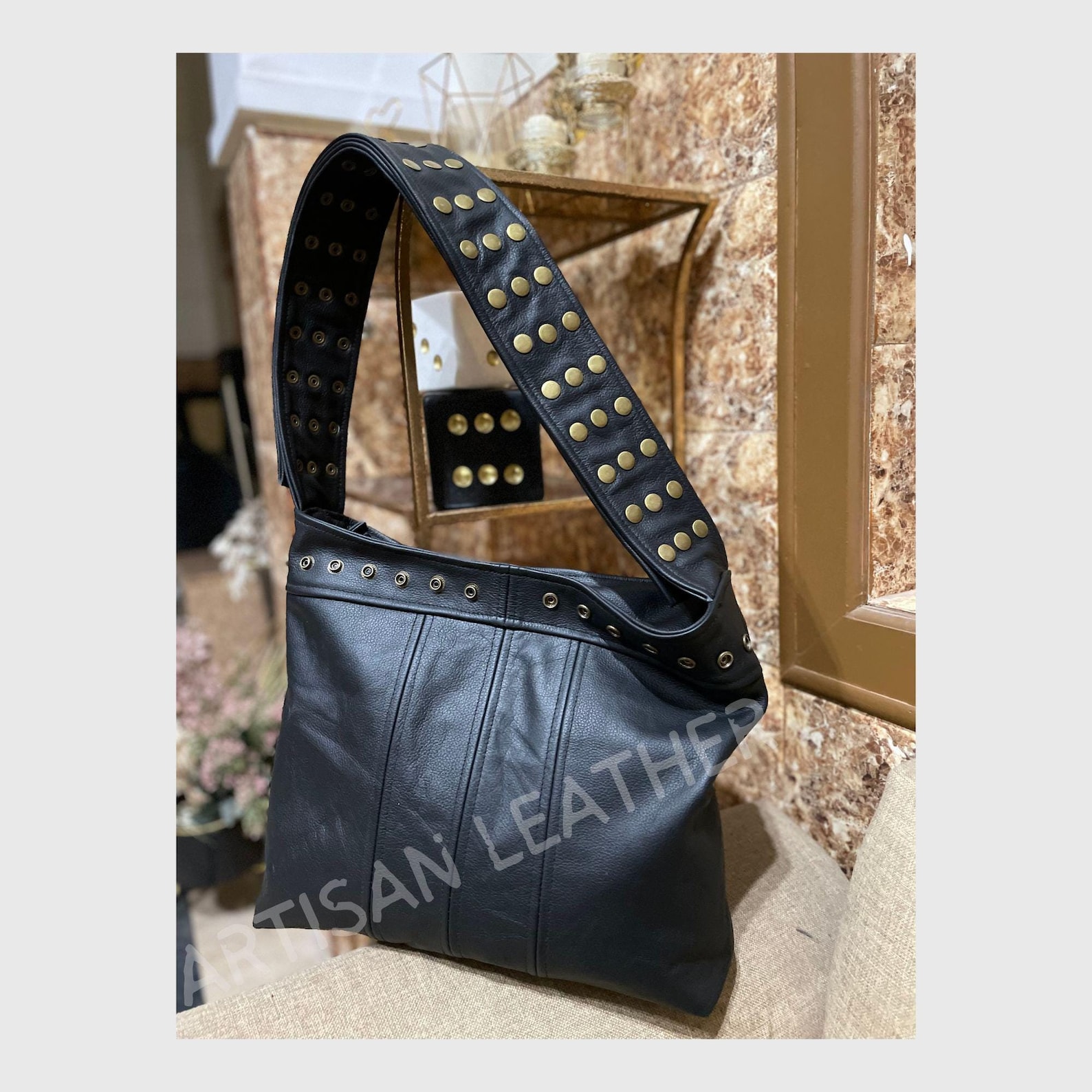 Black Leather Bag Crossbody Bag Veronica Mars Bag Womens Designer Bag ...