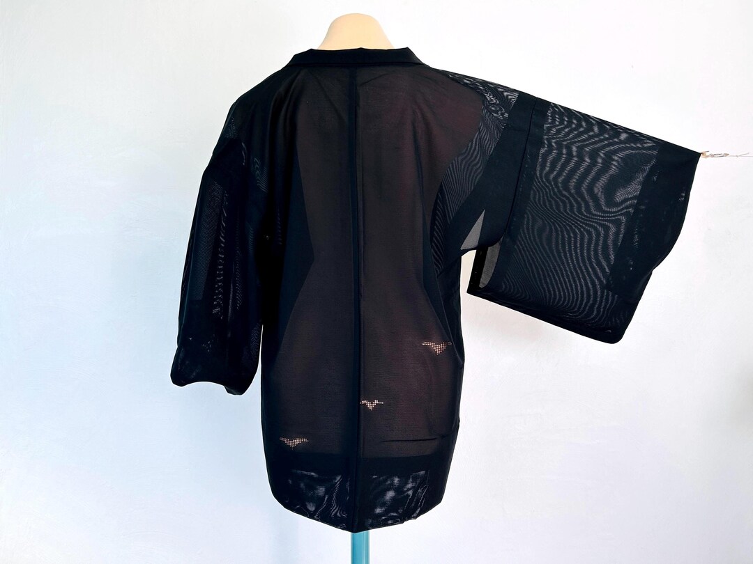 No. 112 Very Good Condition Japanese Vintage Haori/ Haori Jacket/ Robe ...