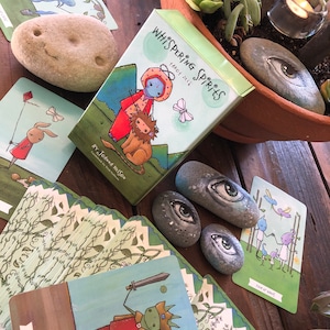 Whispering Spirits Tarot Deck - Joanna Nelson Studio - Inner Child Whimsical Friendly - Etsy