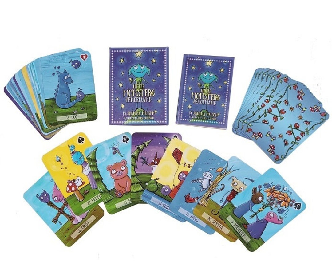 Little Monsters Lenormand Deck - Featuring the Monstarot Characters by ...