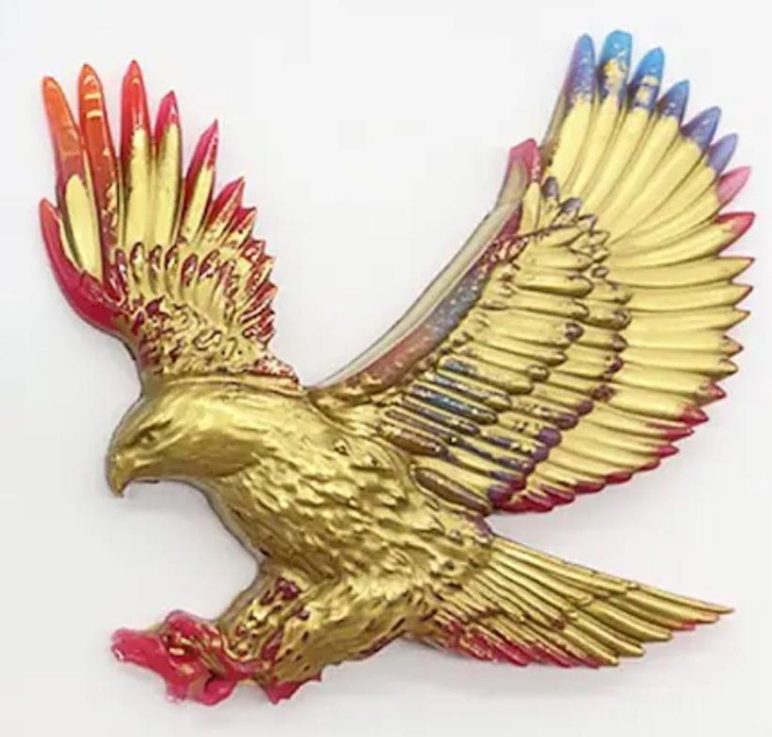 In Flight Eagle Silicone Mold for Resin or Plaster - Etsy