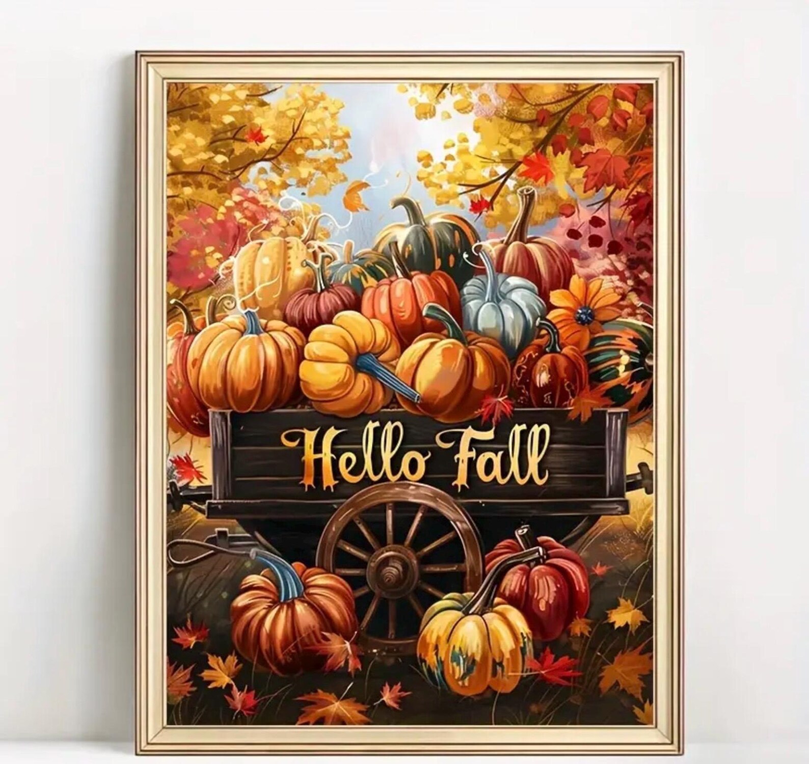 Hello Fall Diamond Art Kit - Etsy