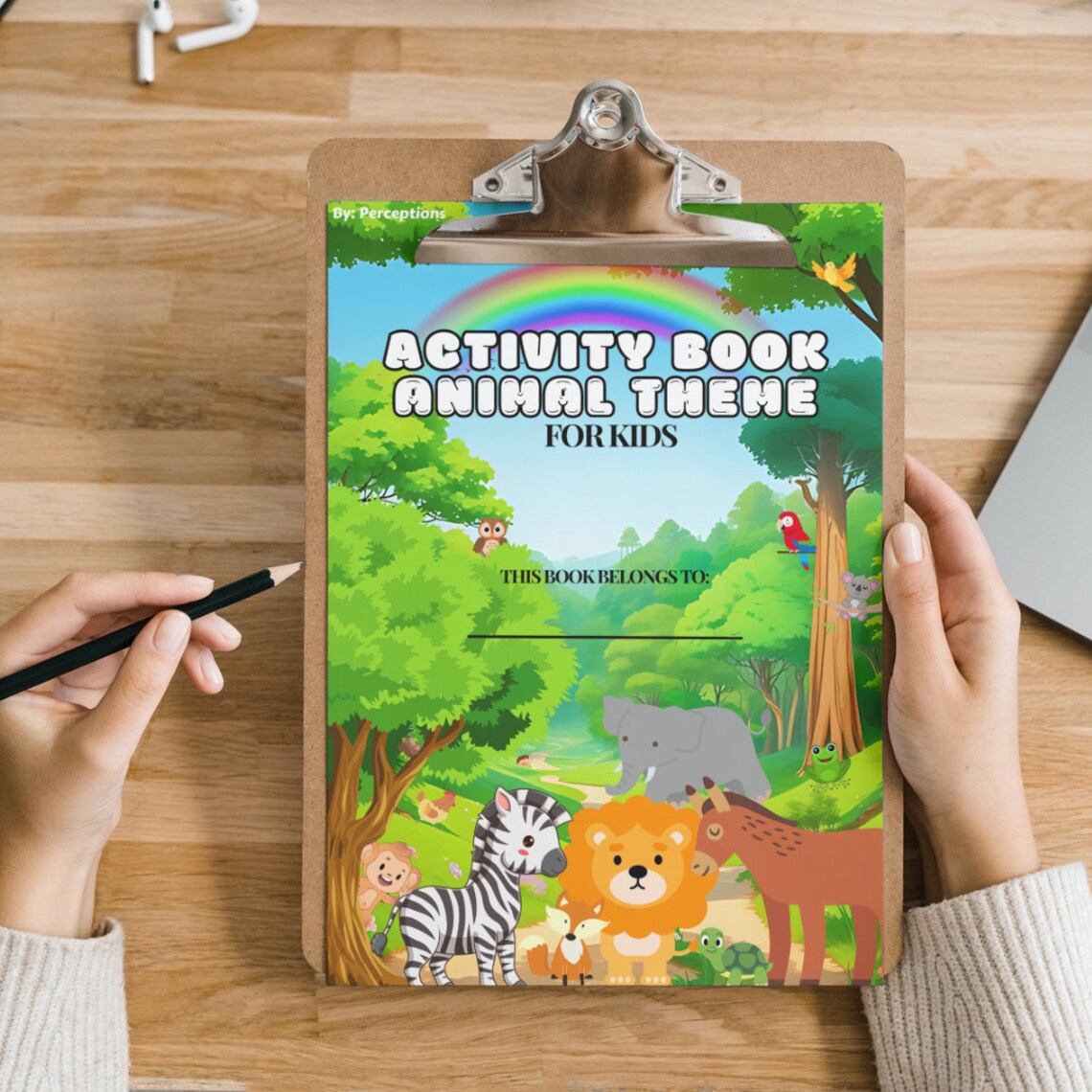 Busy Book Animals Theme for Kids Activity Book 17 Pages PDF Print - Etsy