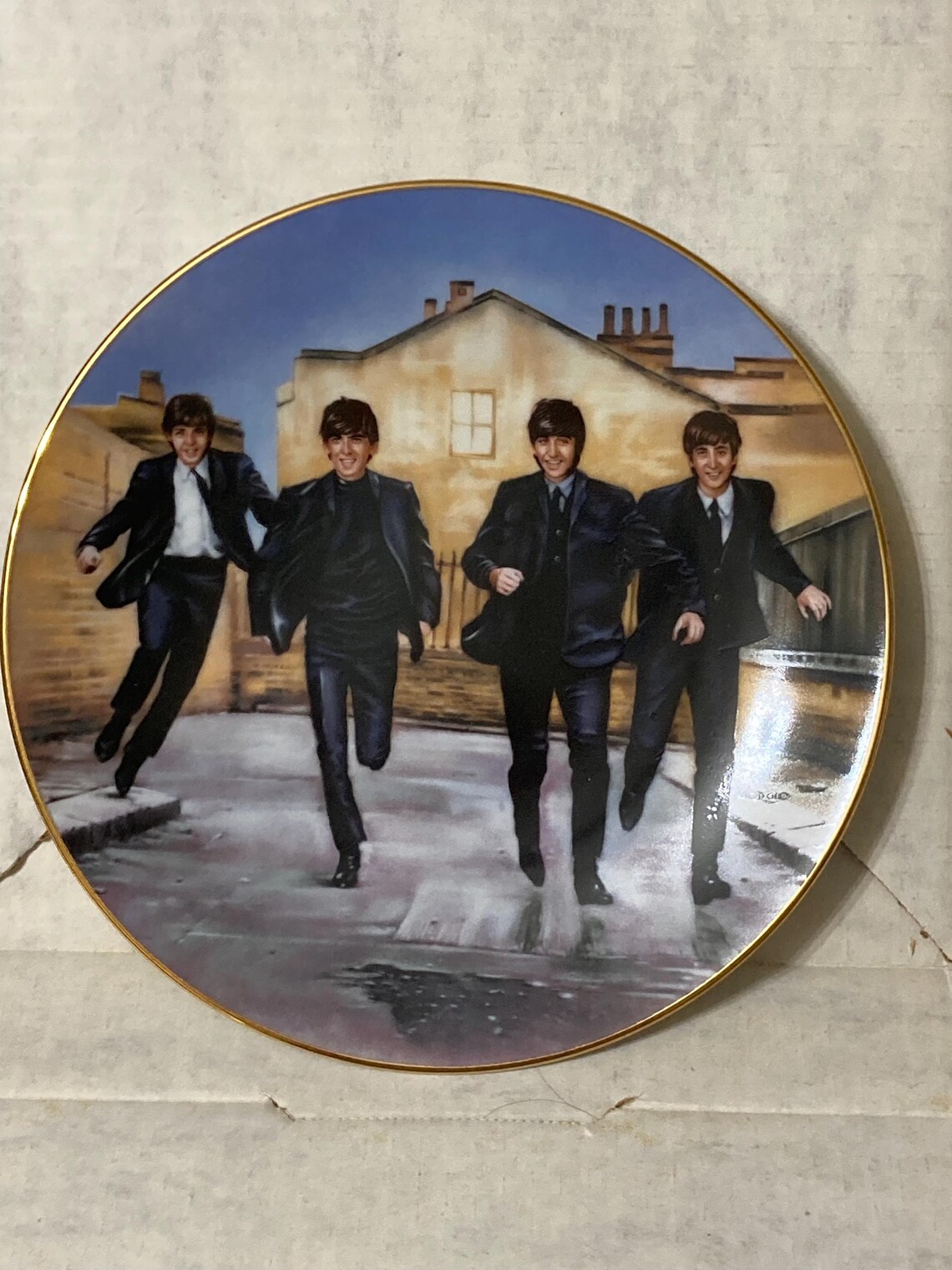 Complete Set of 8 Beatles Plates From Delphi and Apple Corps. Brand New ...