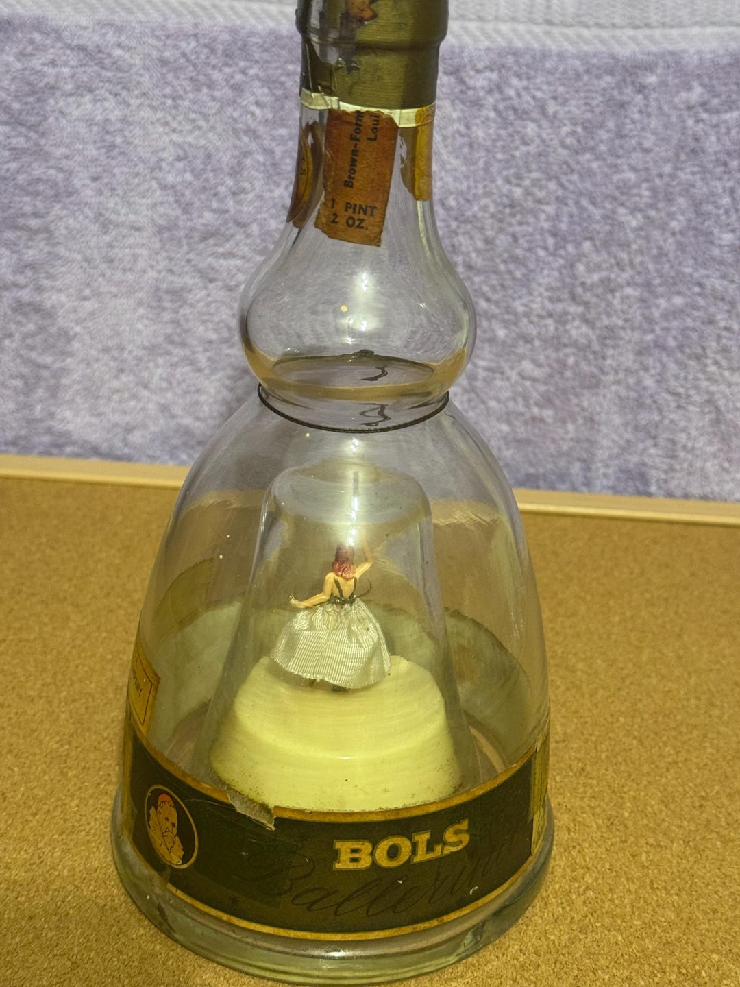 Bols Ballerina Liqueur/liquor Music Box Bottle With Dancing Ballerina ...