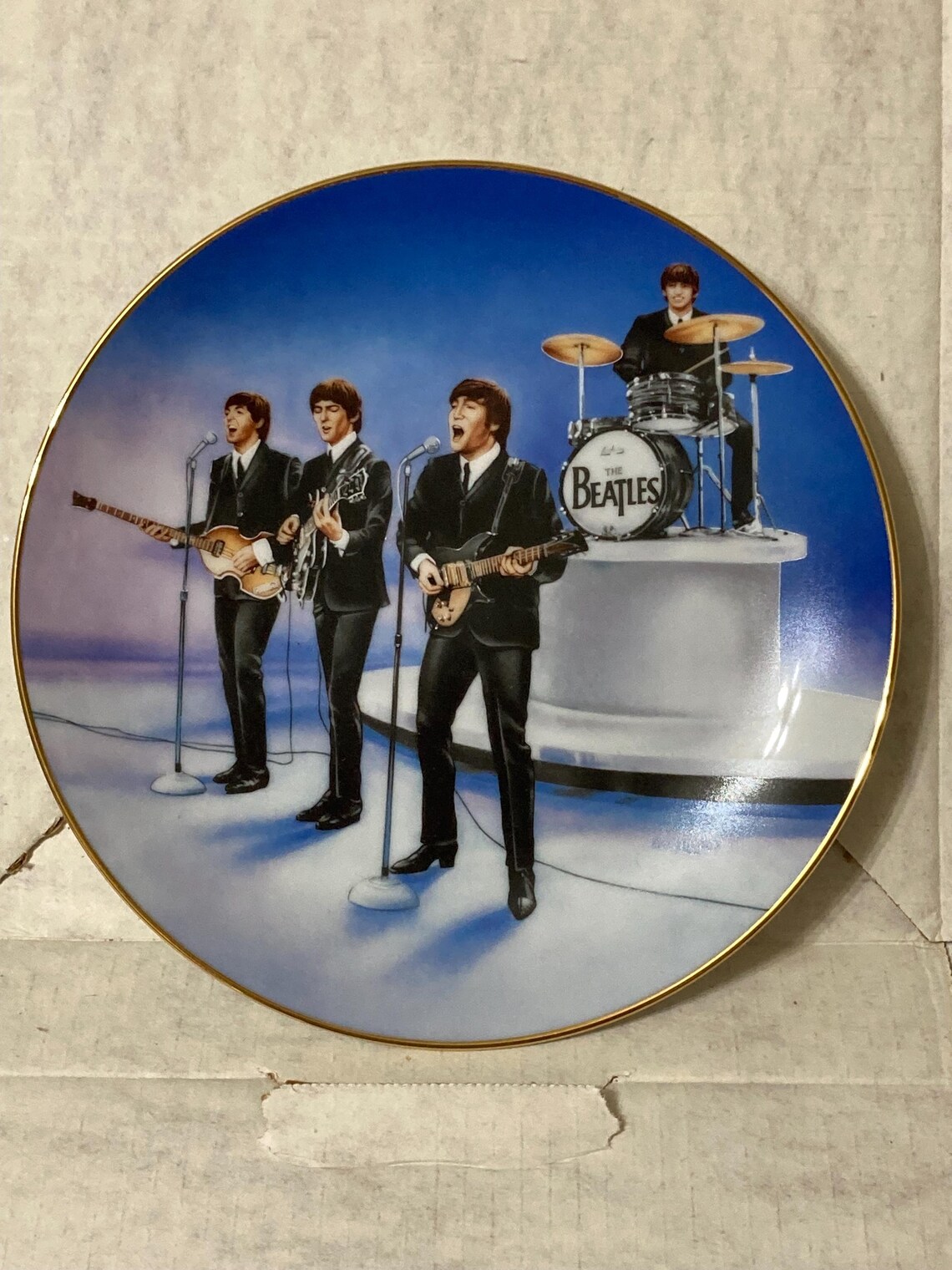Complete Set of 8 Beatles Plates From Delphi and Apple Corps. Brand New ...