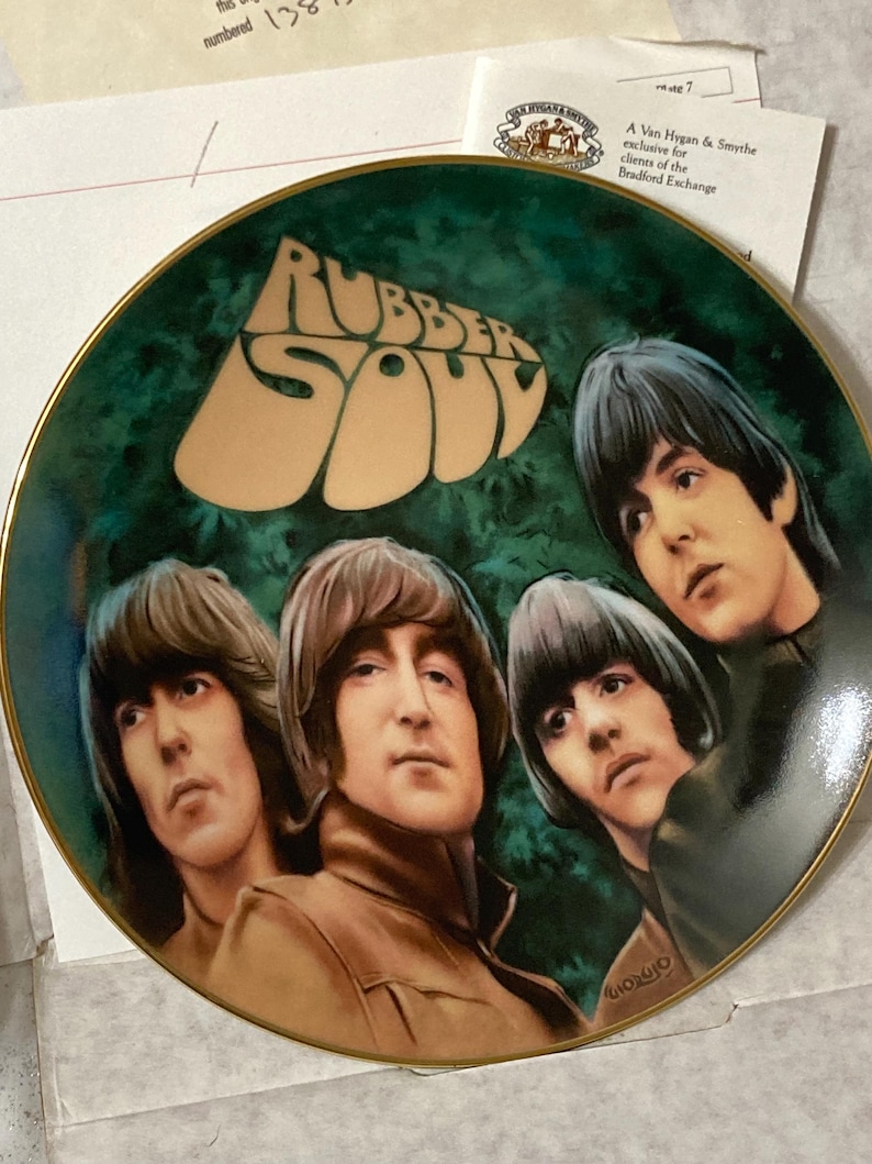 Complete Set of 8 Beatles Plates From Delphi and Apple Corps. Brand New ...