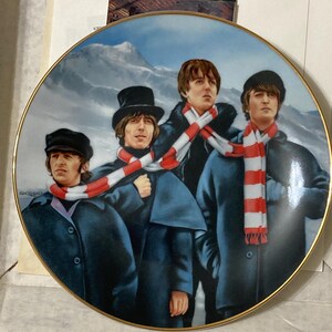 Complete Set of 8 Beatles Plates From Delphi and Apple Corps. Brand New ...