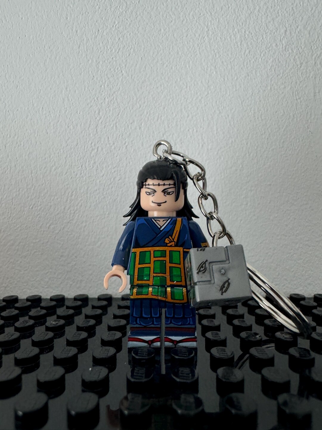Jujutsu Kaisen Suguru Geto/kenjaku Minifigure Keychain Building Block ...