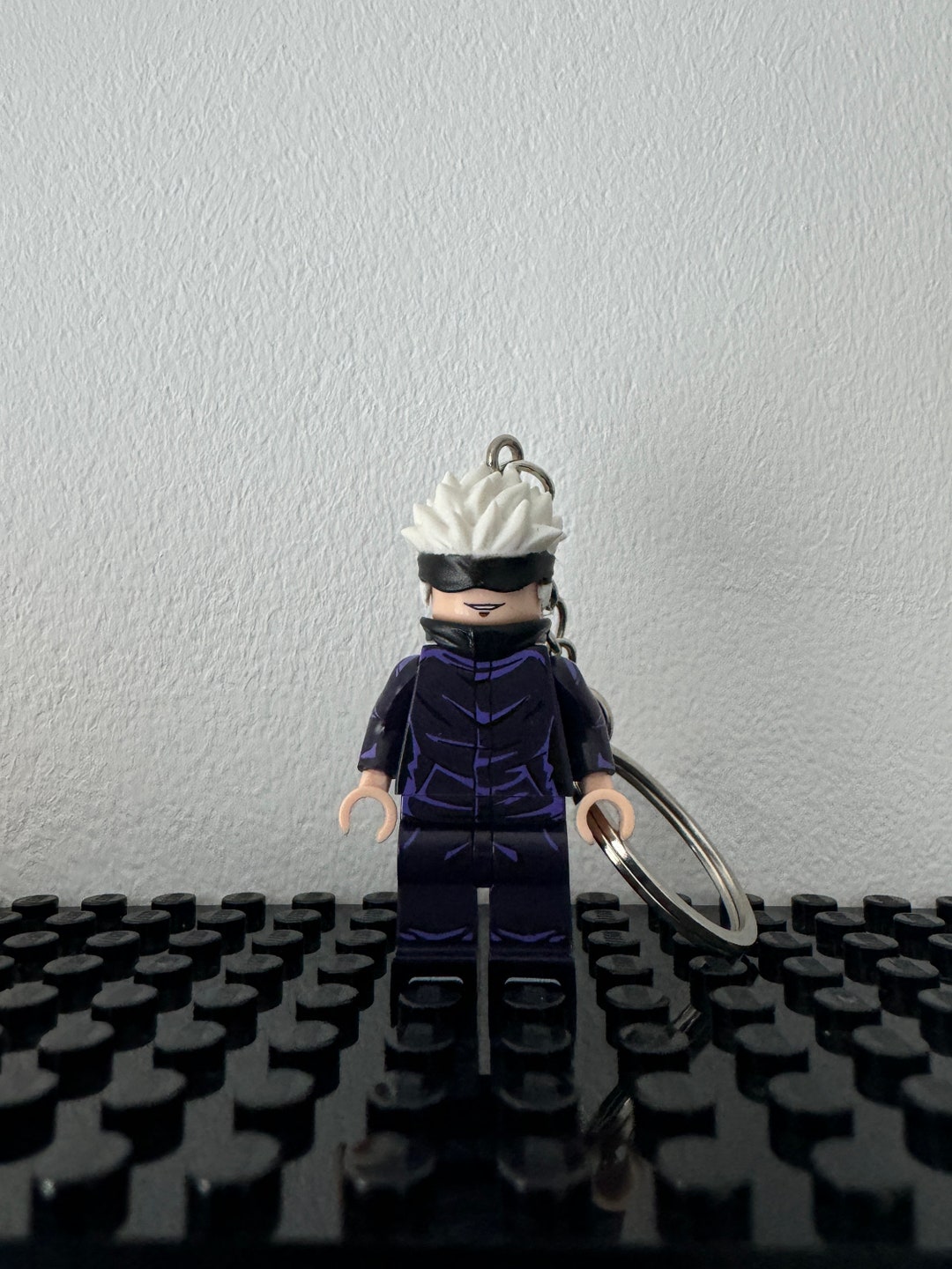 Satoru Gojo Jujutsu Kaisen Minifigure Keychain Building Block - Etsy UK