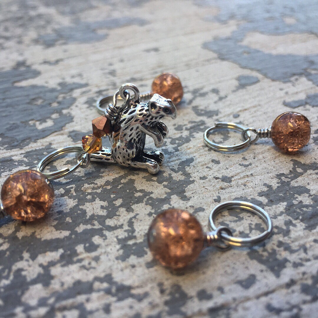 Wynona's Big Brown Beaver: Set of 5 Primus-inspired Stitch Markers for ...