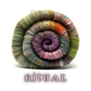 Sweet Roll Mini Batts: Blended Mini Batts for Fiber Artists - Etsy