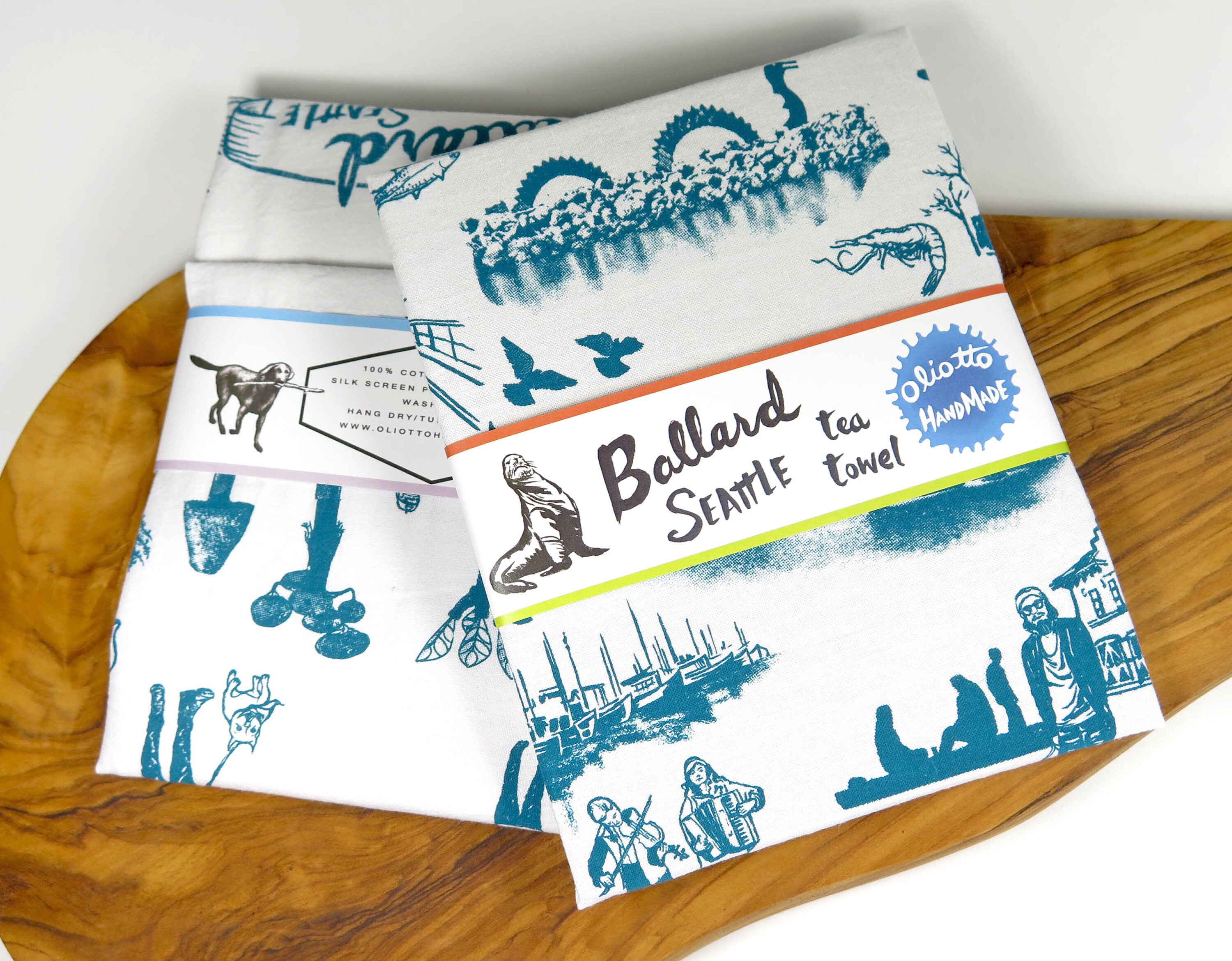 Ballard Seattle Neighborhood Print - Etsy