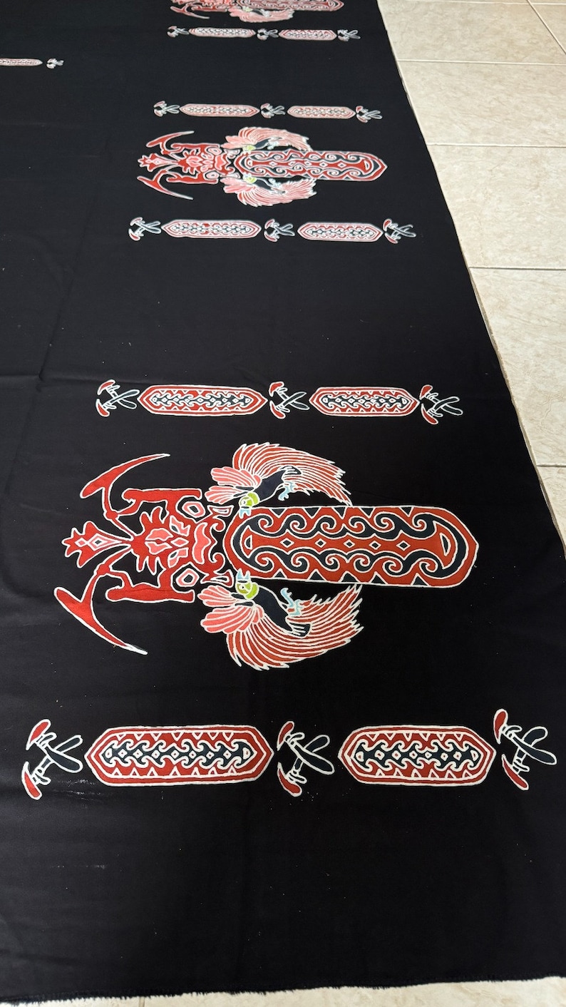 Black Batik Fabric for Make Clothes for All Formal Situation - Etsy