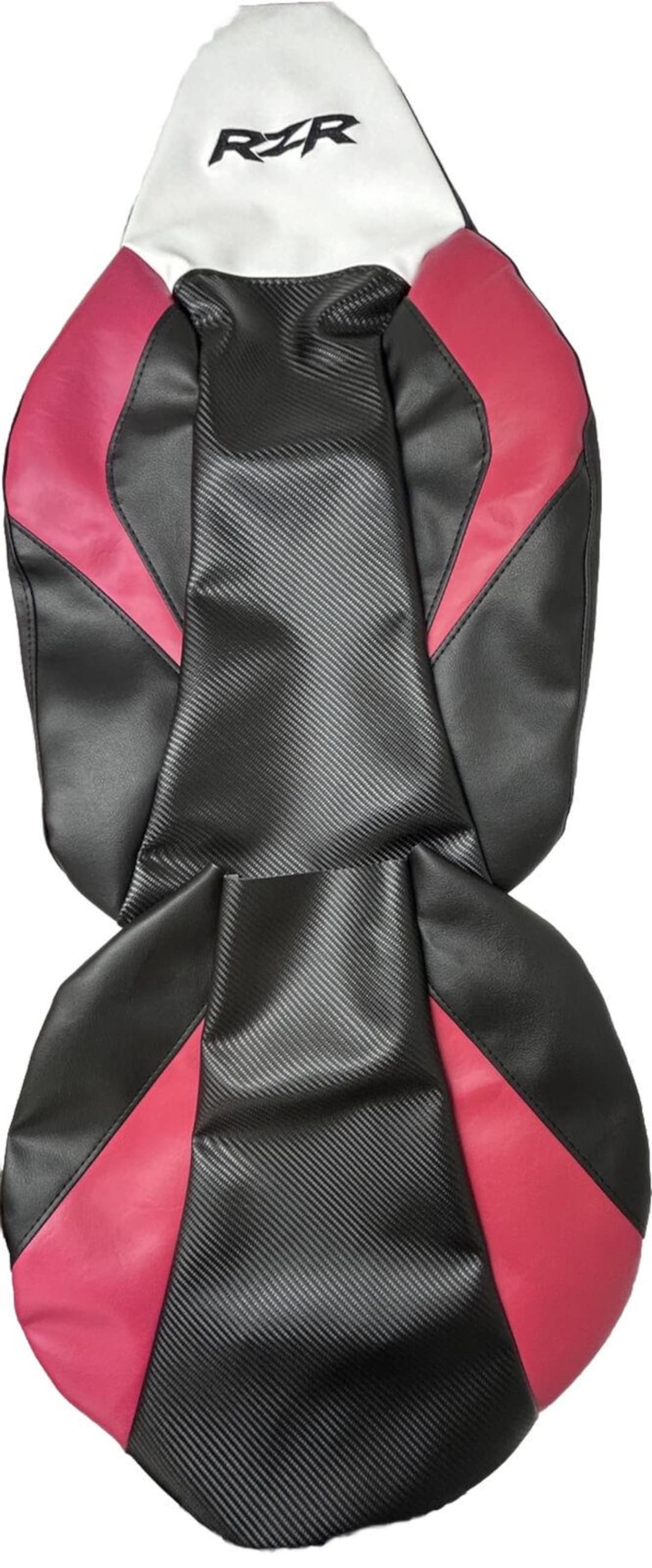 Polaris RZR 4 RZR 560 800 900 1000 Seat Cover Hot Pink Black White Seat ...