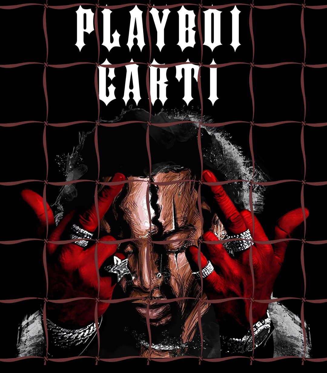 Playboi Carti PNG Design, Playboi Carti Concert Merch Png, Playboi ...