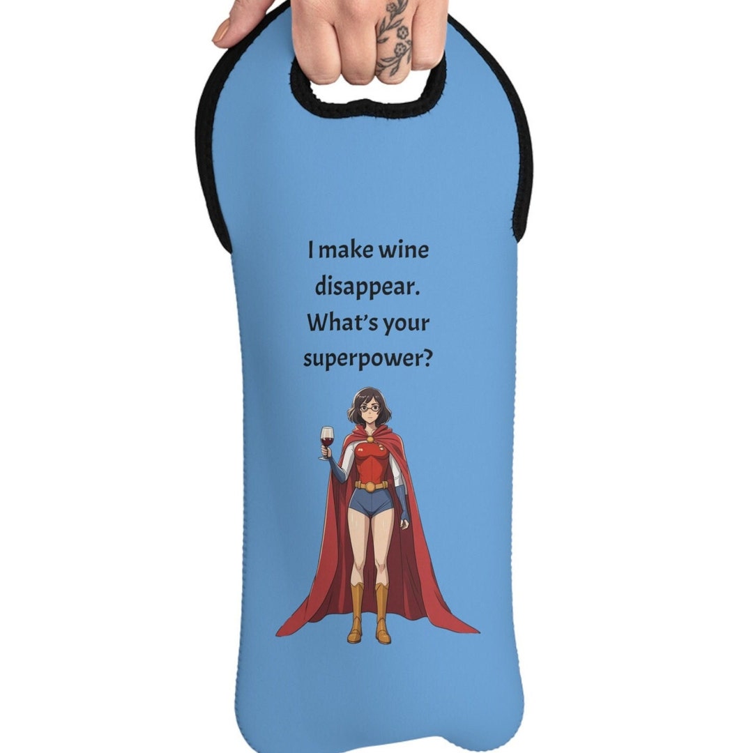 I Make Wine Disappear Wine Tote Bag for Birthday, Hostess Gift - Etsy