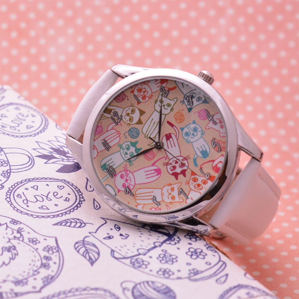Sister Gift | Teen Girl Gift | Cat Watch | Cute Gifts | Women Watches ...