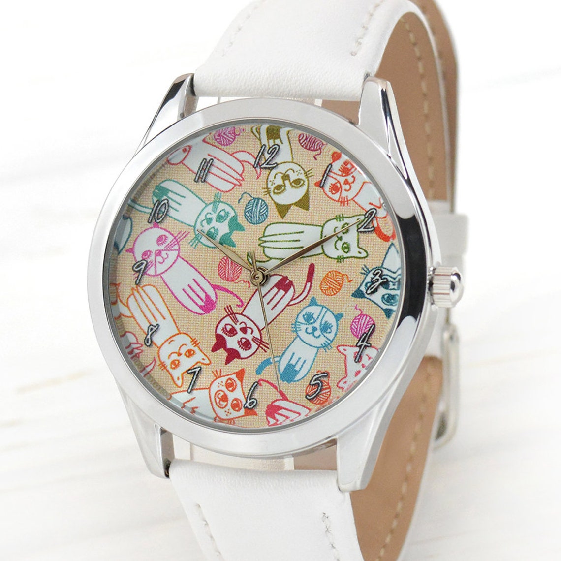 Sister Gift | Teen Girl Gift | Cat Watch | Cute Gifts | Women Watches ...