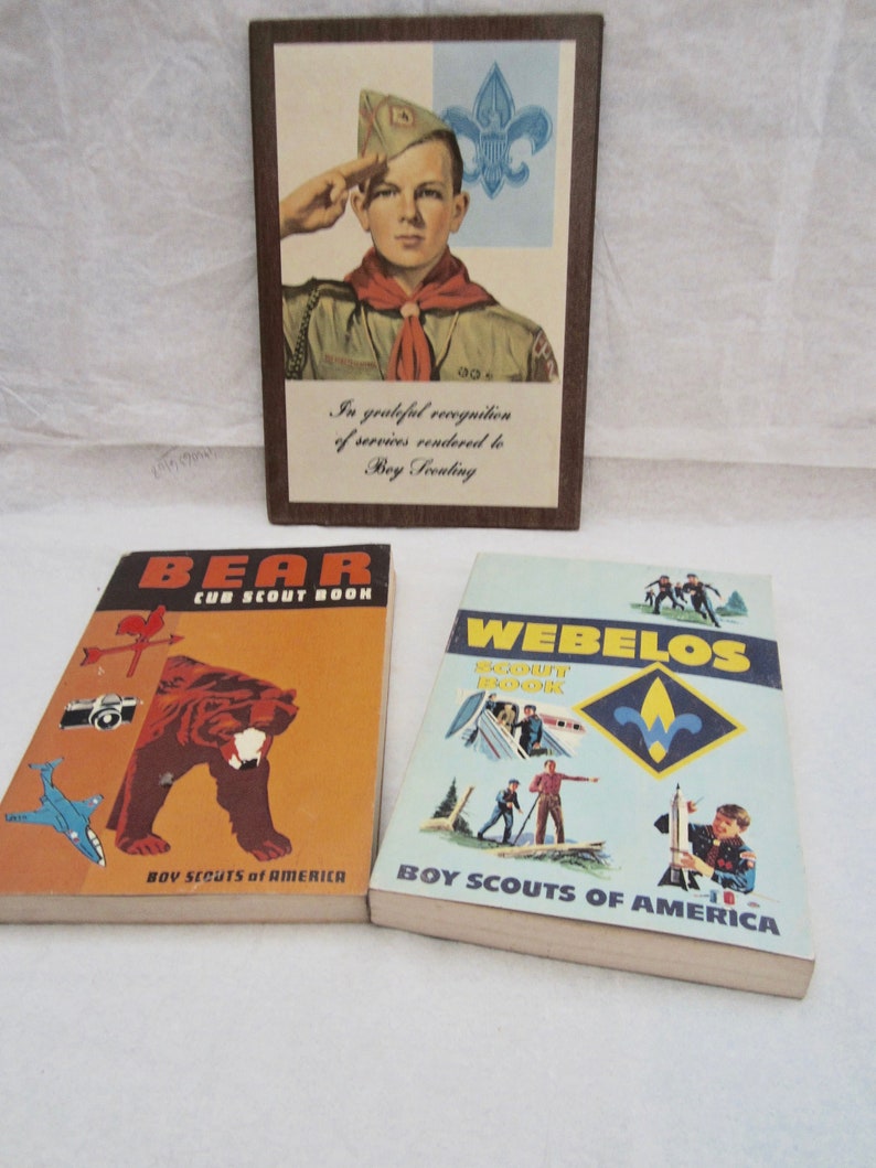 Vintage Boy Scouts Book 'WEBELOS' Scout Book 1970 Scouts of America ...