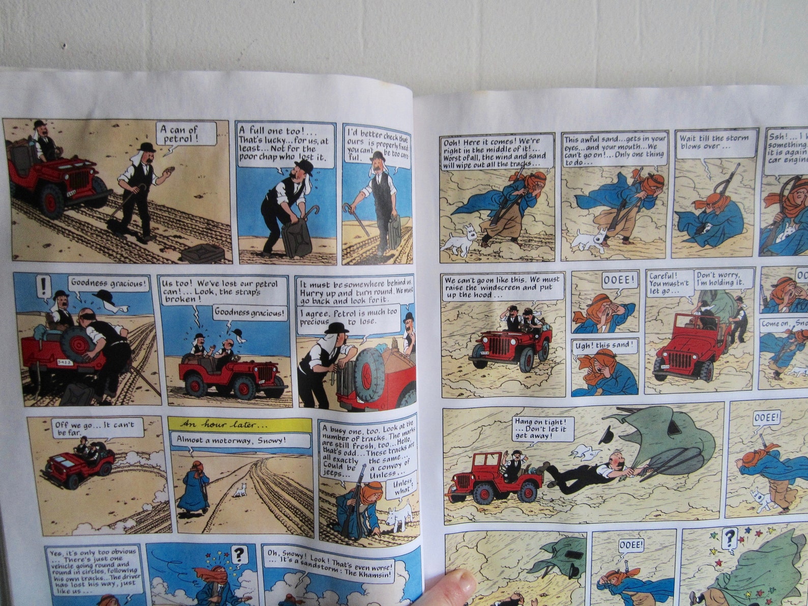 The Adventures of Tintin Land of Black Gold Book 62 Pages Soft Cover ...
