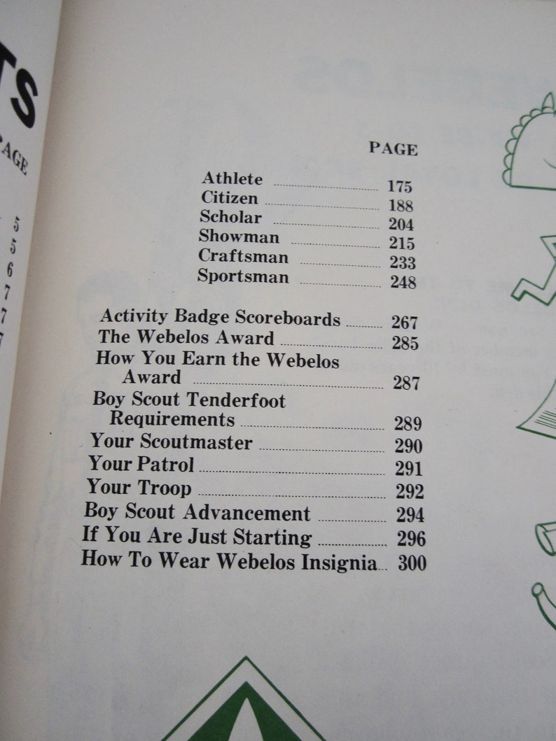 Vintage Boy Scouts Book 'WEBELOS' Scout Book 1970 Scouts of America ...