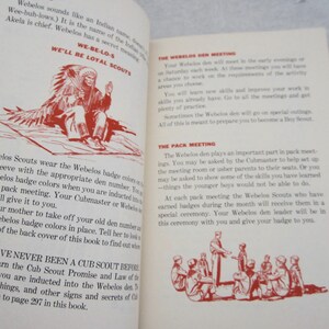 Vintage Boy Scouts Book 'WEBELOS' Scout Book 1970 Scouts of America ...