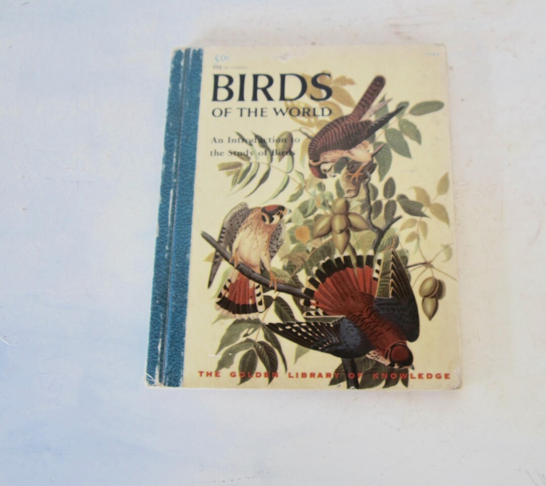 Vintage Birds Book 1958 Birds of the World Book Identifying Birds ...