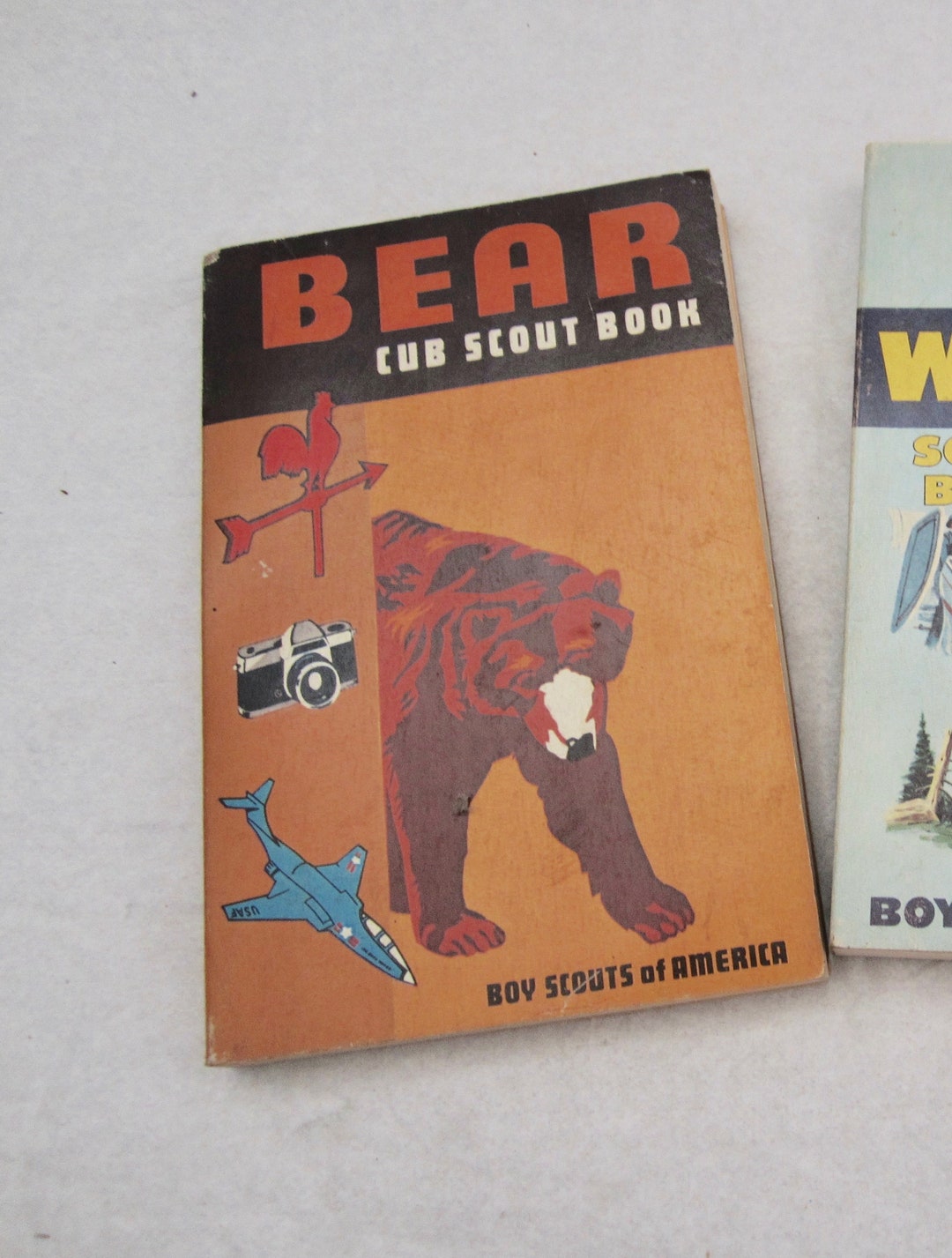 Vintage Boy Scouts Book BEAR Cub Scout Book 1970 Scouts of America ...