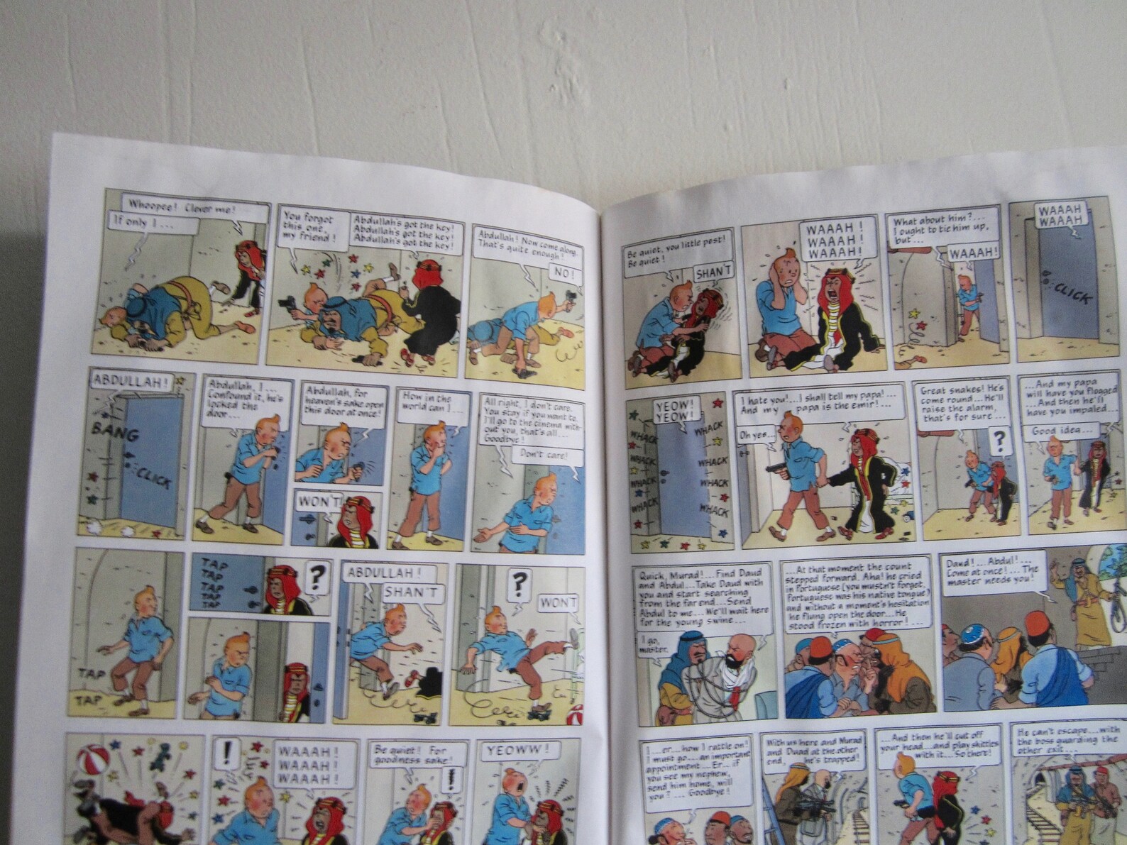 The Adventures of Tintin Land of Black Gold Book 62 Pages Soft Cover ...