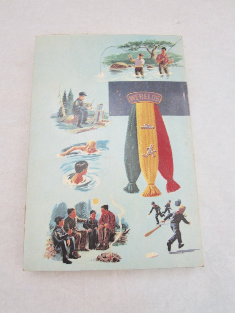 Vintage Boy Scouts Book 'WEBELOS' Scout Book 1970 Scouts of America ...