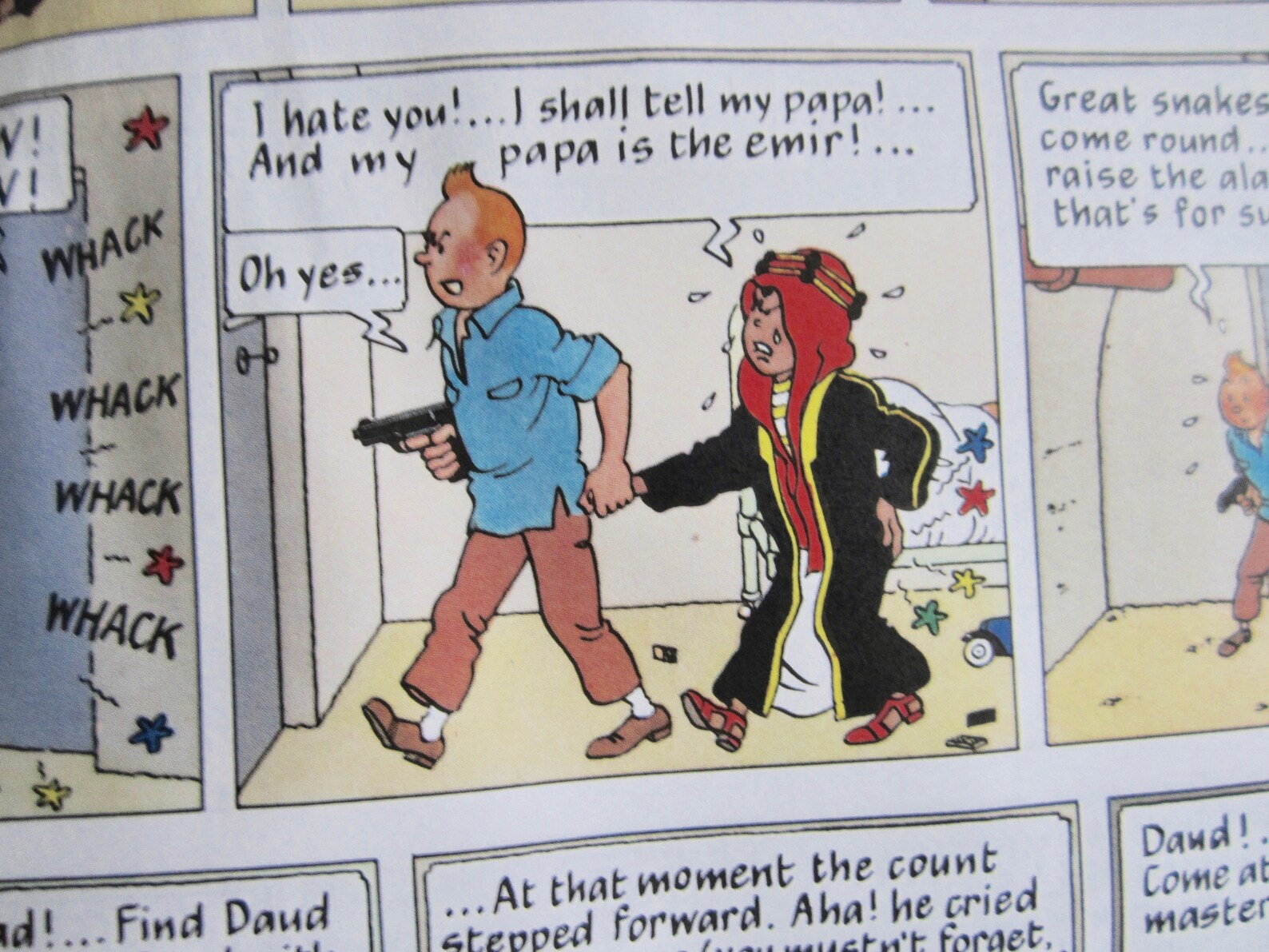 The Adventures of Tintin Land of Black Gold Book 62 Pages Soft Cover ...