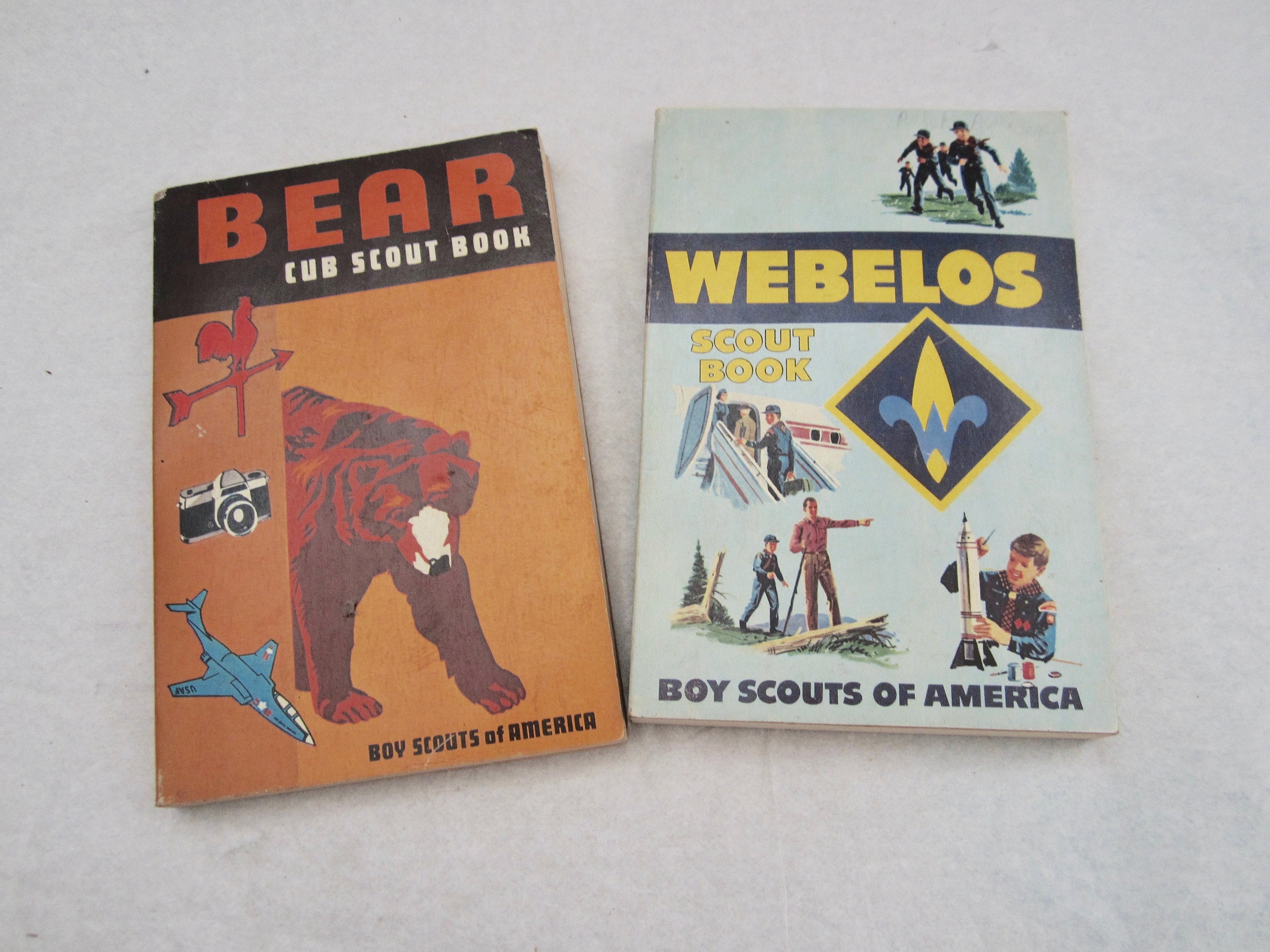 Vintage Boy Scouts Book 'WEBELOS' Scout Book 1970 Scouts of America ...