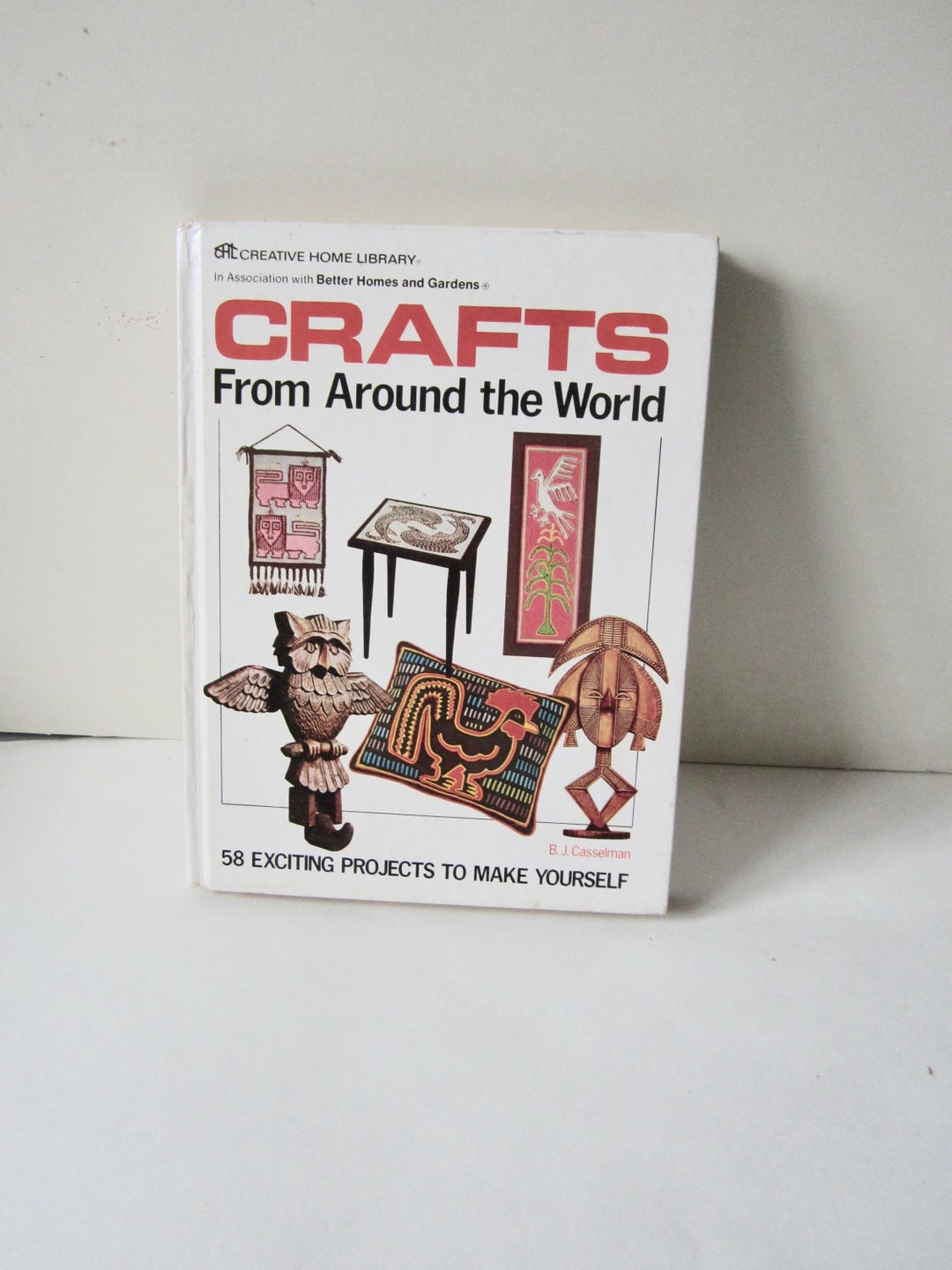 Vintage Craft Art Book From Around the World Ethnic Art Book Craft ...