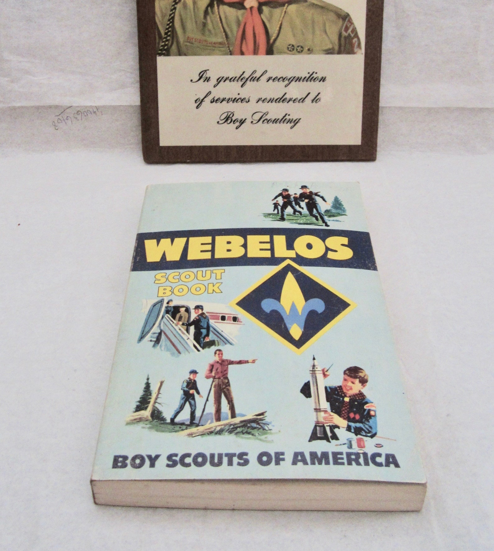 Vintage Boy Scouts Book 'WEBELOS' Scout Book 1970 Scouts of America ...