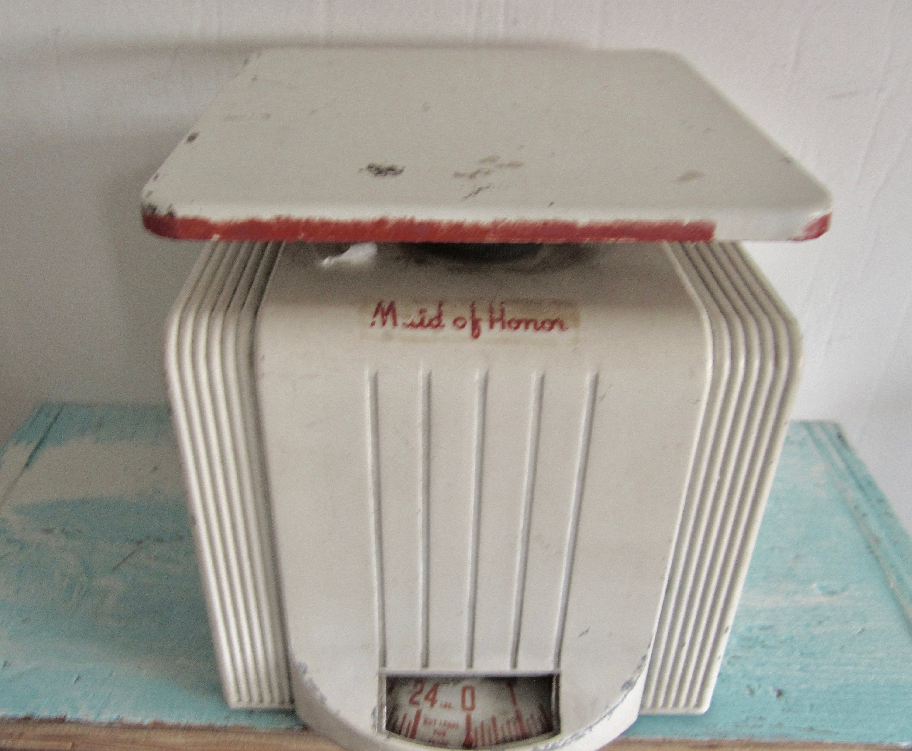 Art Deco Scale Wight Vintage Scale Maid of Honor Kitchen Scale - Etsy