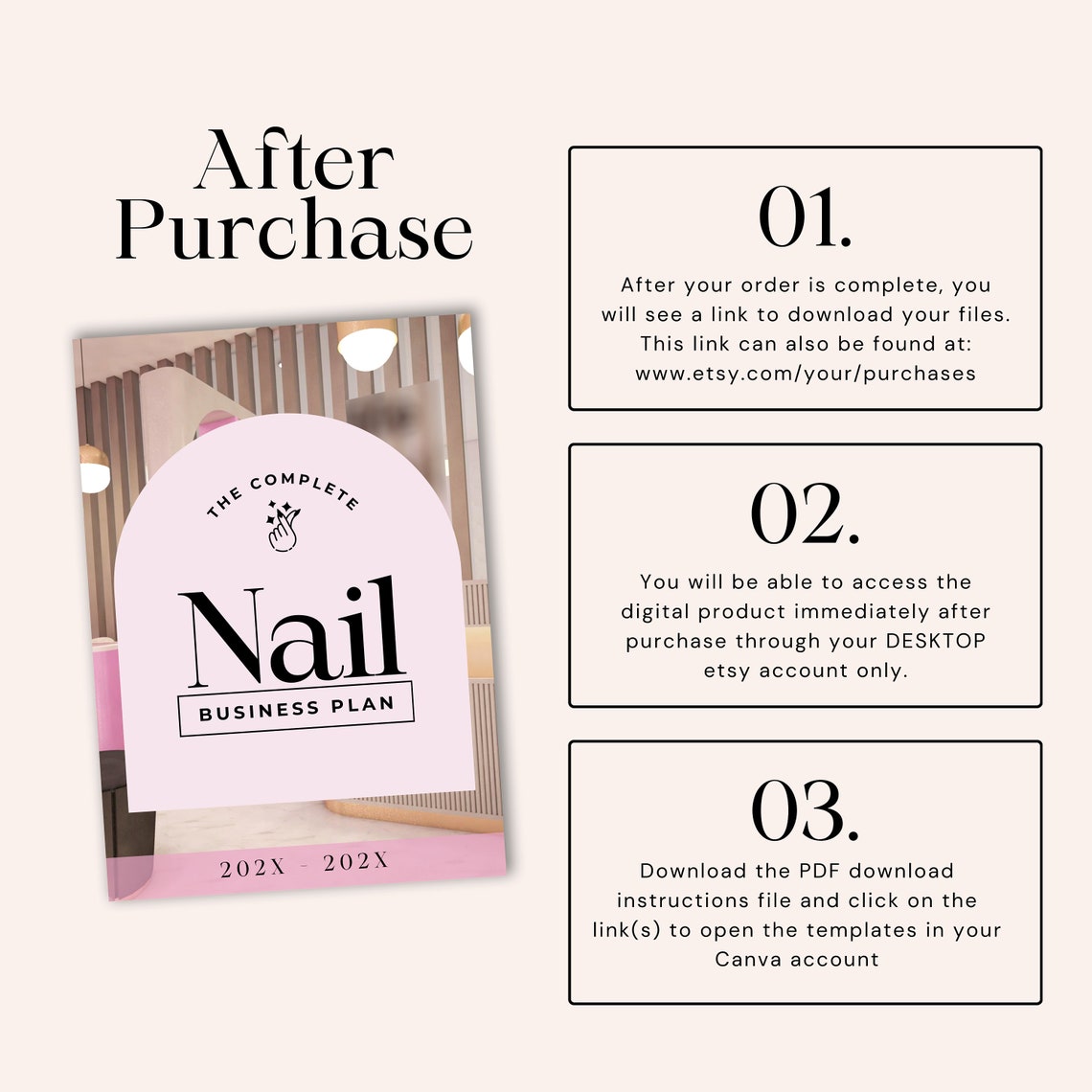 Nail Tech Business Plan, Business Plan for Nail Tech, Nail Business ...