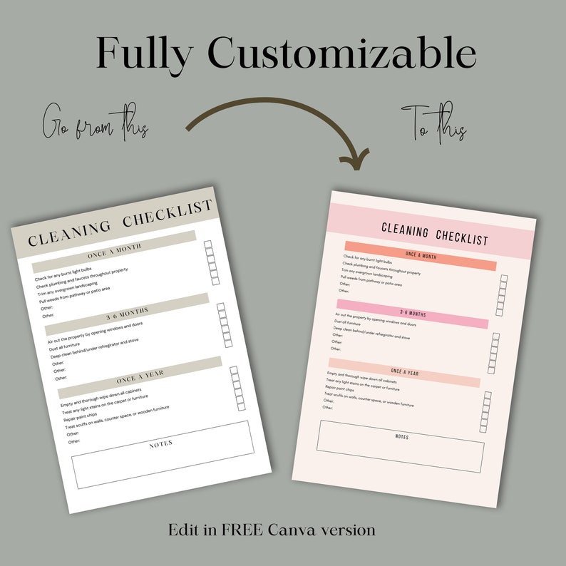 Airbnb Cleaner Checklist, Airbnb Cleaning Checklist, Air Bnb Cleaning ...