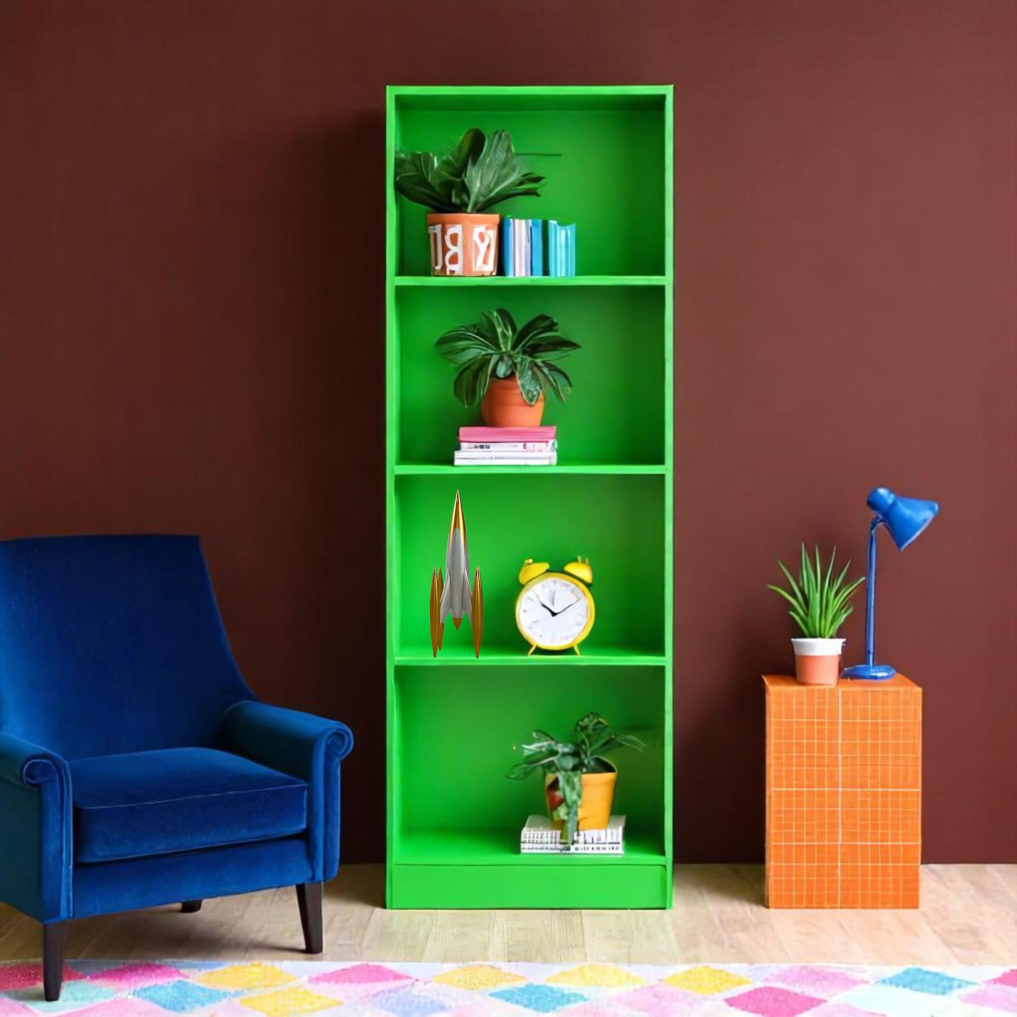 3D Printed 1950s Retrofuturistic Sci Fi Rocket Ship, Vintage Space ...