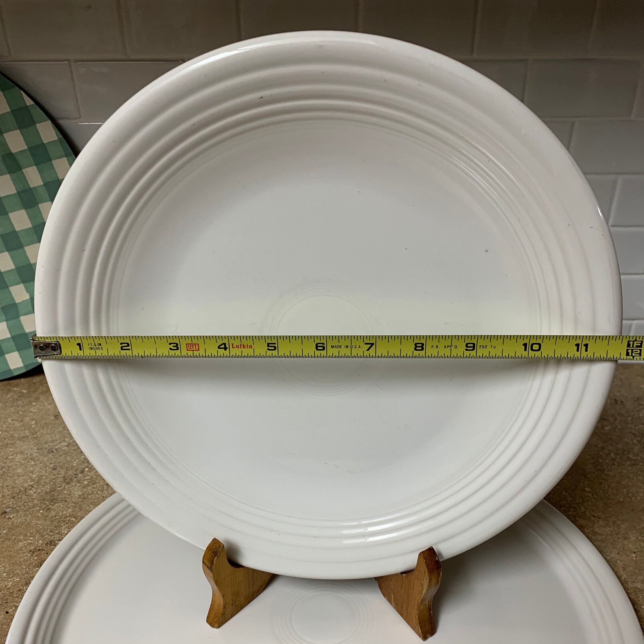 Fiestaware 12" Chop Plate in White - Etsy