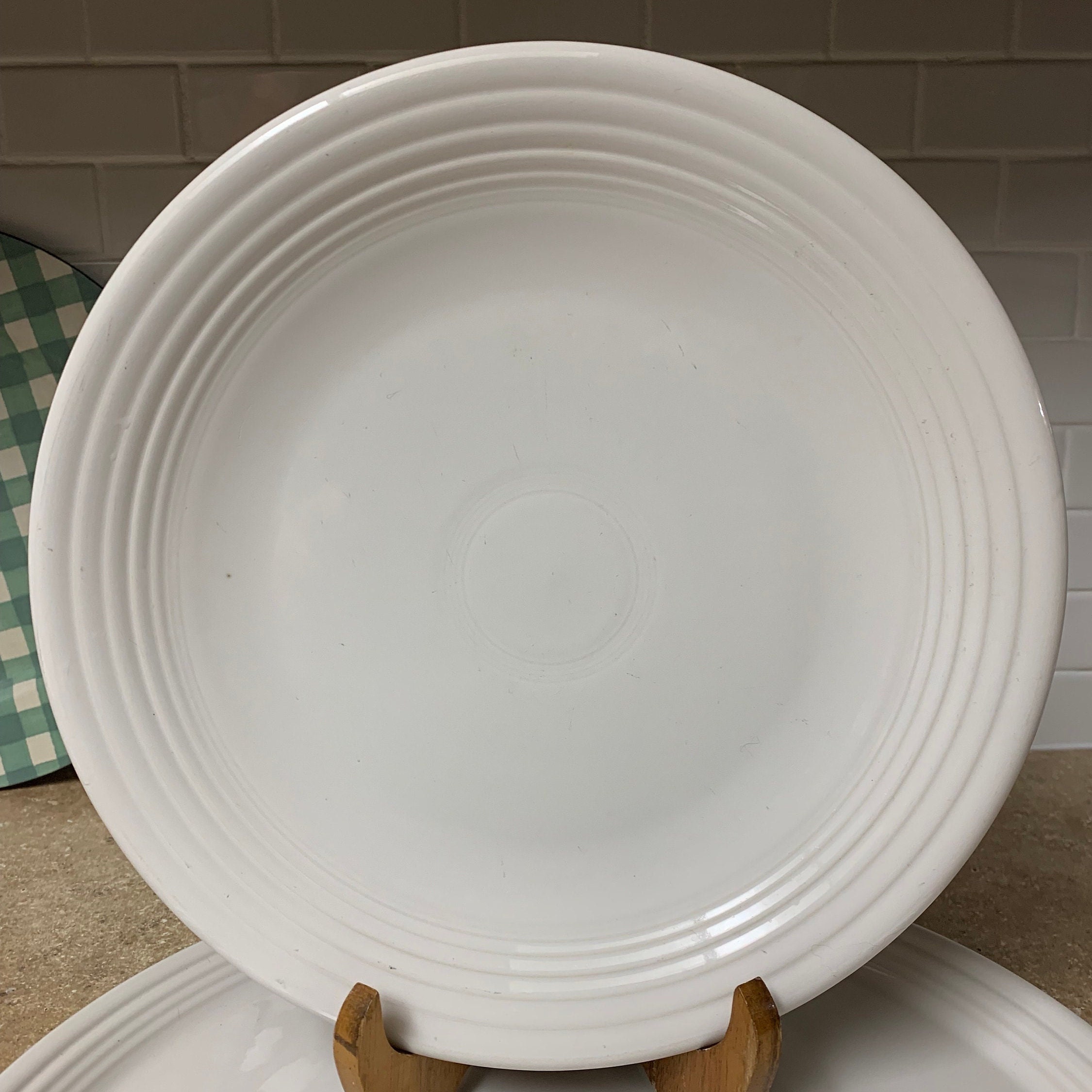 Fiestaware 12" Chop Plate in White - Etsy