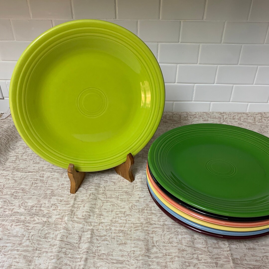 Fiestaware Dinner Plates in Various Colors - Etsy