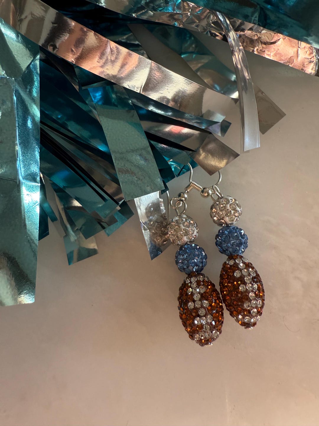 Detroit Lion Fan Girl Earrings - Etsy